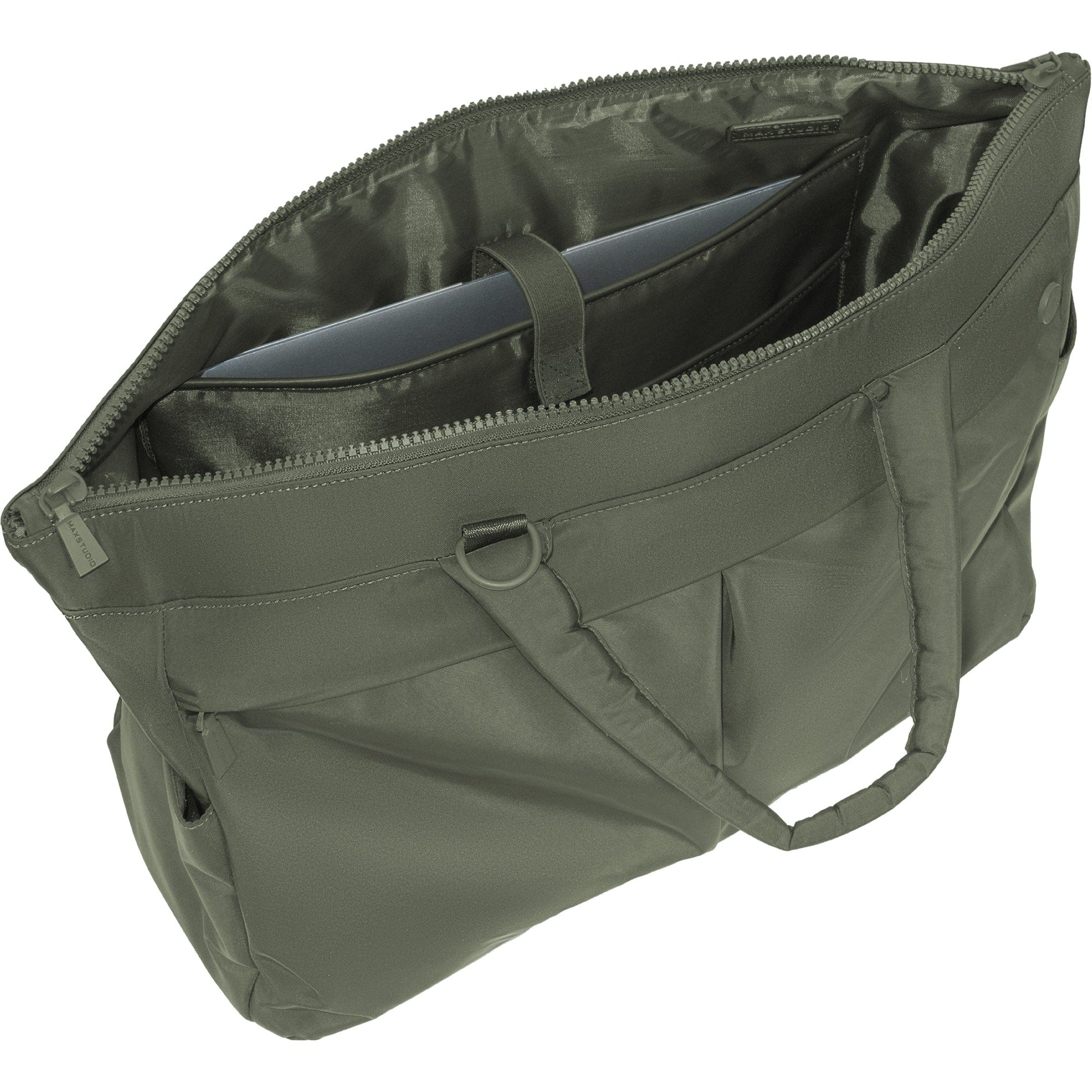 Max Studio The Sylvia 21 Inch Twill Nylon Double Handle Weekender Duff ...